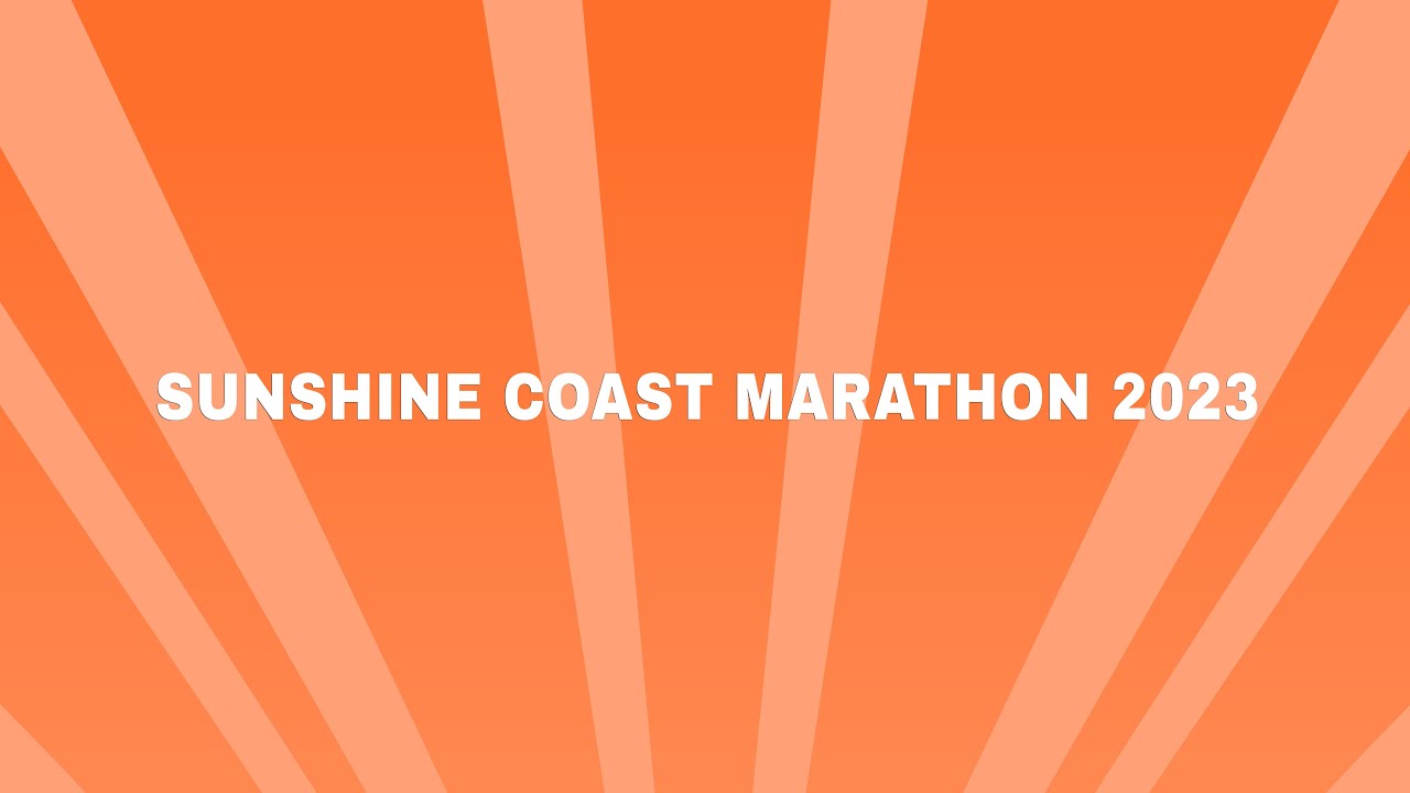 Sunshine Coast Marathon Livestream 2023 - YouTube