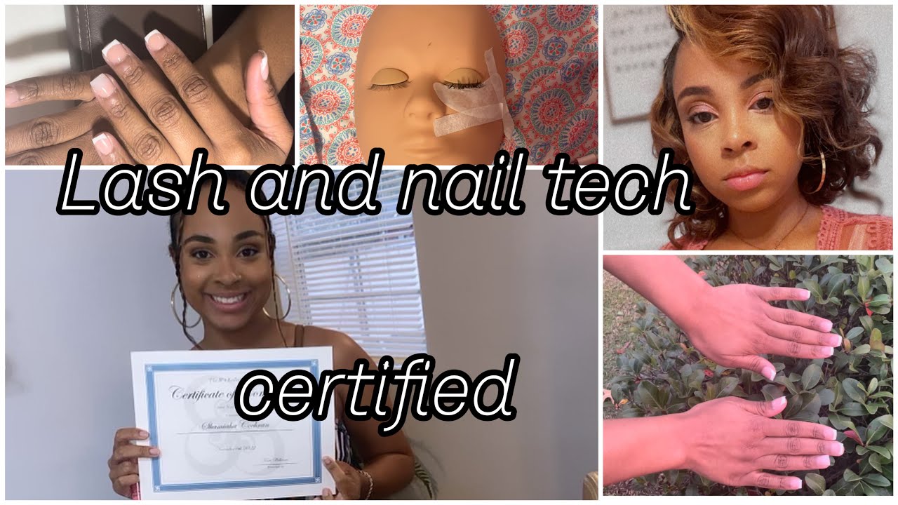 I became a Lash and Nail Tech - YouTube