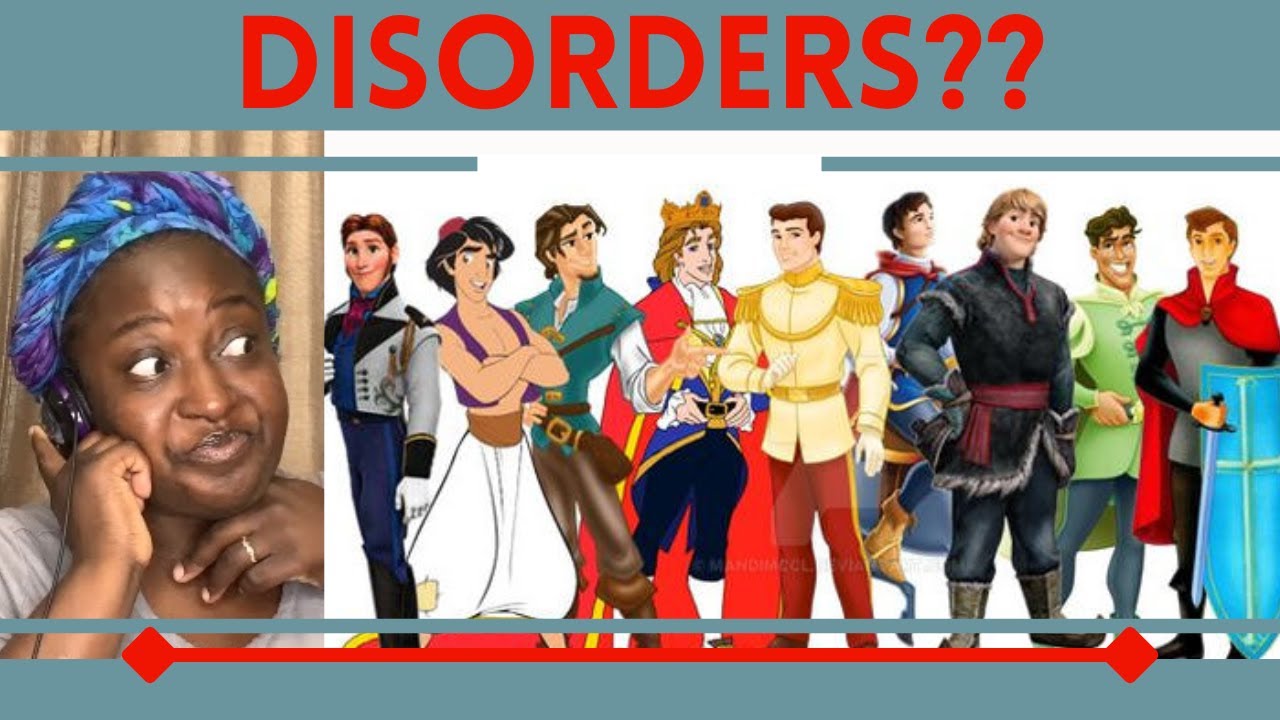 Reacting to Mental Disorders of Disney Male Leads - YouTube