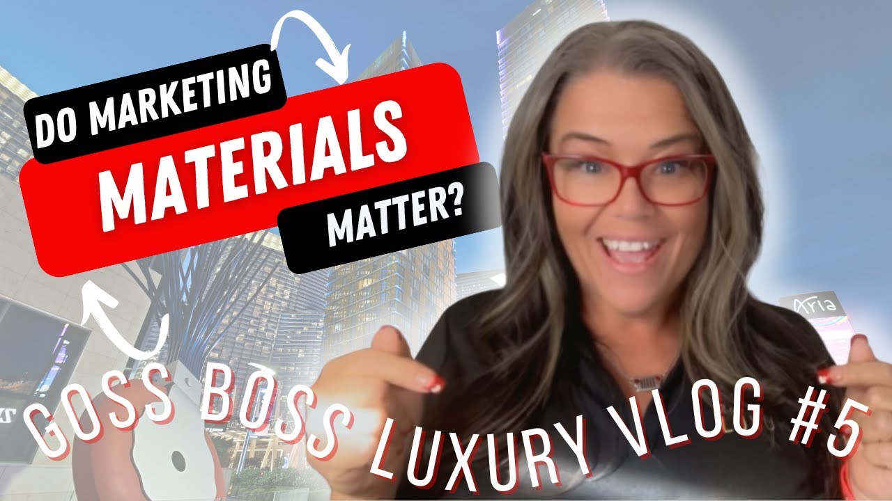 Do Marketing Materials Matter? Goss Boss Luxury Vlog 5 - YouTube