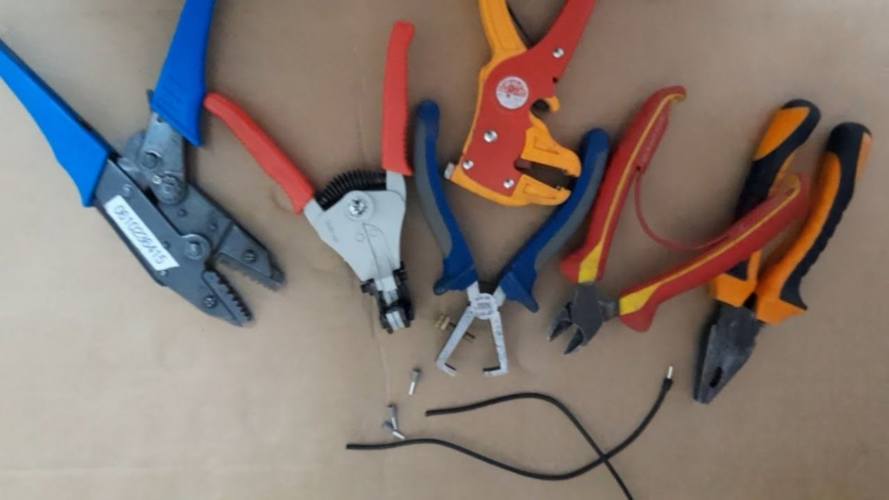 Types du pince utilisés dans la profession électrique أنواع pince ...