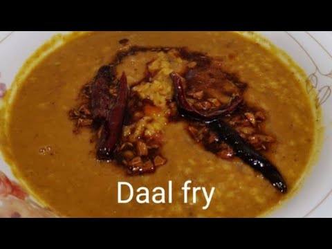 daal fry restaurant style..SO SIMPLE and TASTY.. MUST TRY ...