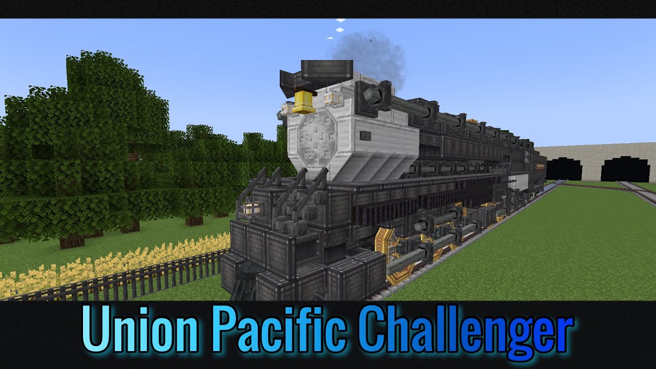 Minecraft Create tutorial | Union Pacific Challenger - YouTube