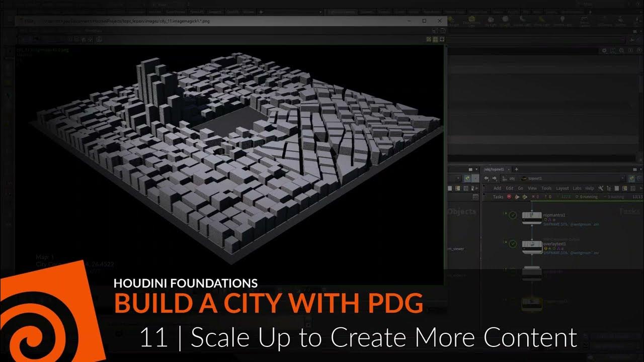 Houdini Foundations: PDG 11 | Scale Up to Create More Content - YouTube