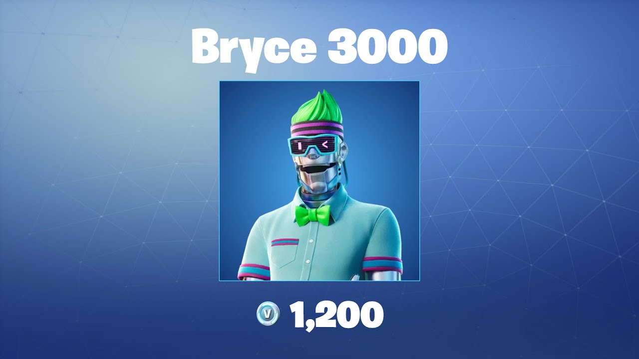 Bryce 3000 | Fortnite Outfit/Skin - YouTube