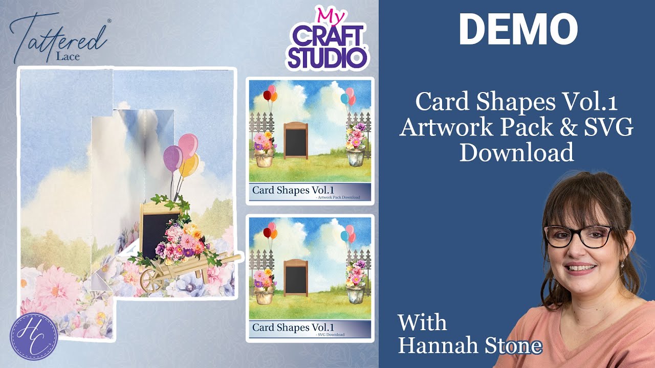 Tattered Lace Card Shapes Vol.1 Artwork Pack & SVG | My Craft Studio ...