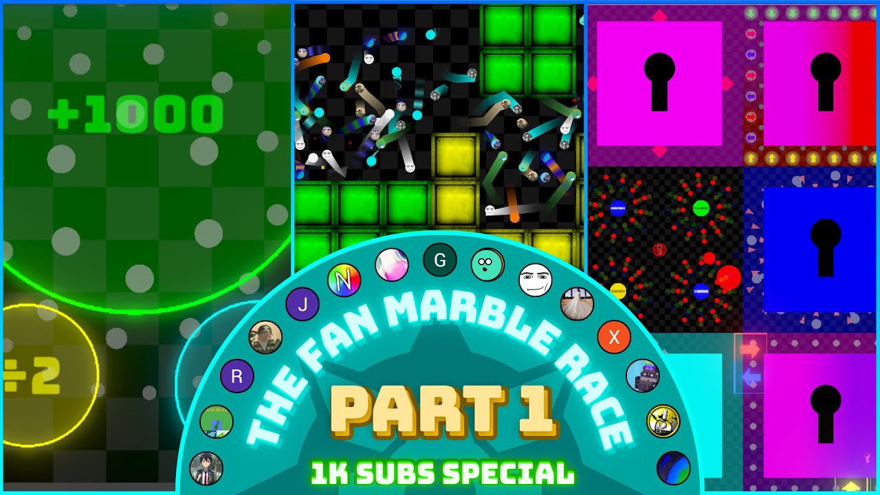 The Fan Marble Race - Part 1 | Marble Race in Unity - YouTube