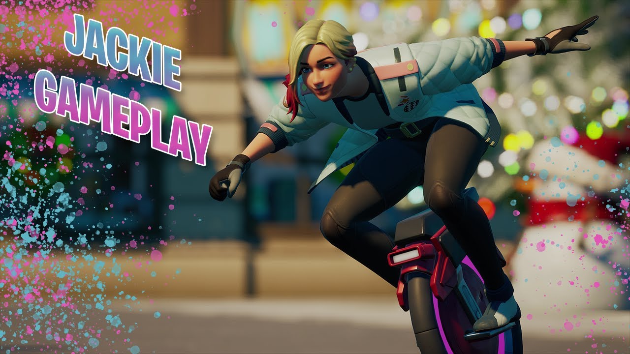 *FREE* Jackie Skin | Fortnite Gameplay - YouTube