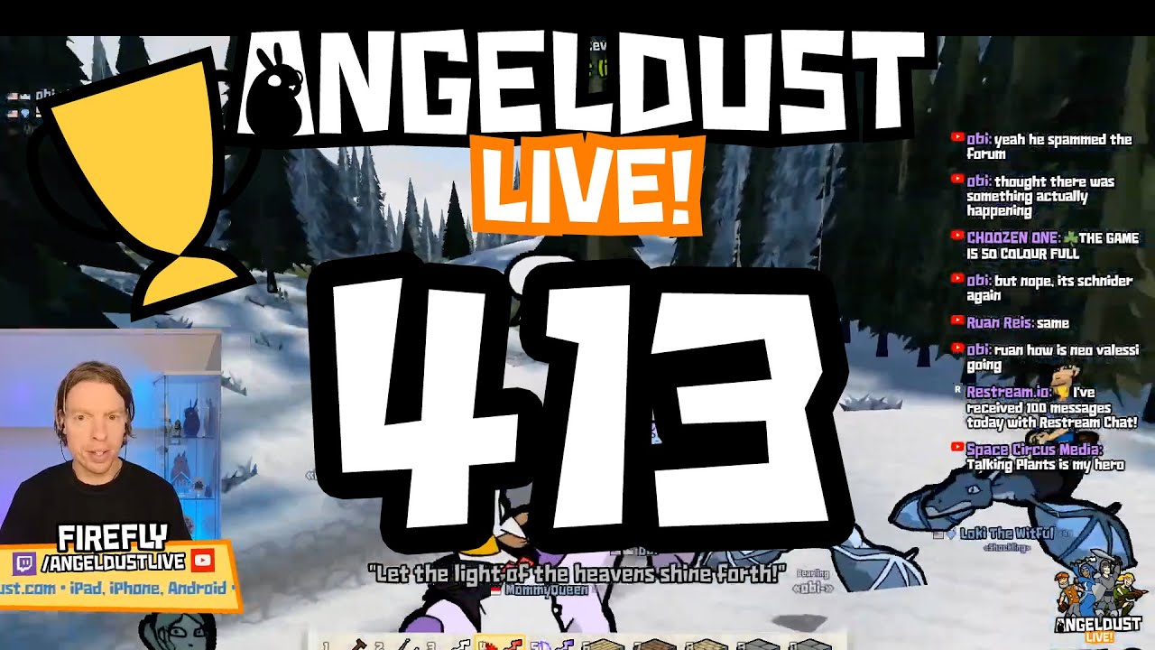 Angeldust Live! #413 NEW YEAR'S EVE! - YouTube