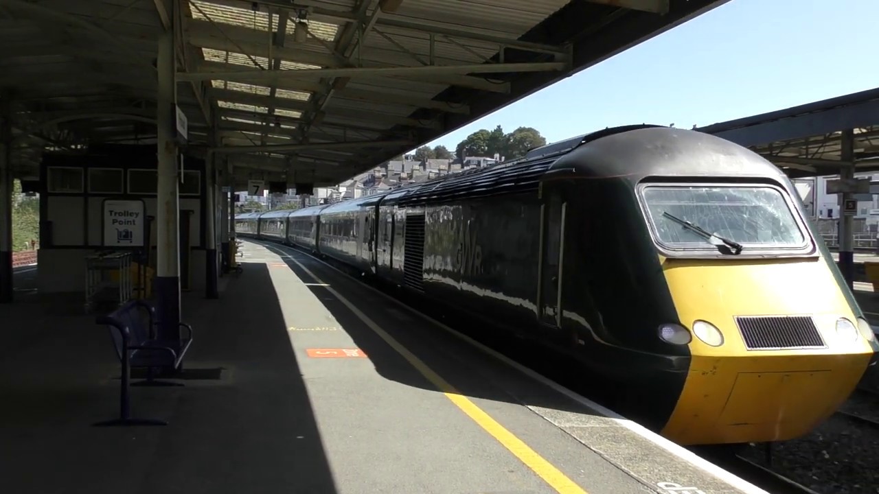 Great Western Railways Class 43 HST Arriving Into Plymouth (24/8/19 ...
