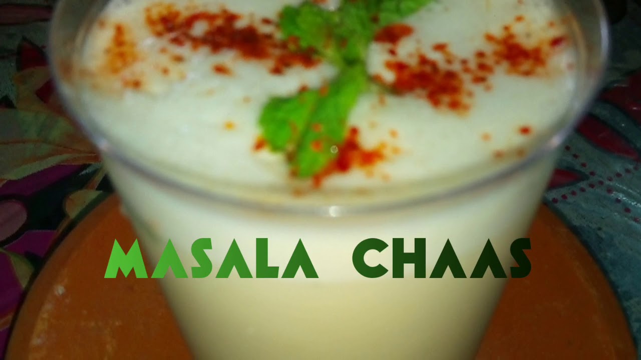 Masala chaas receipe. .. - YouTube