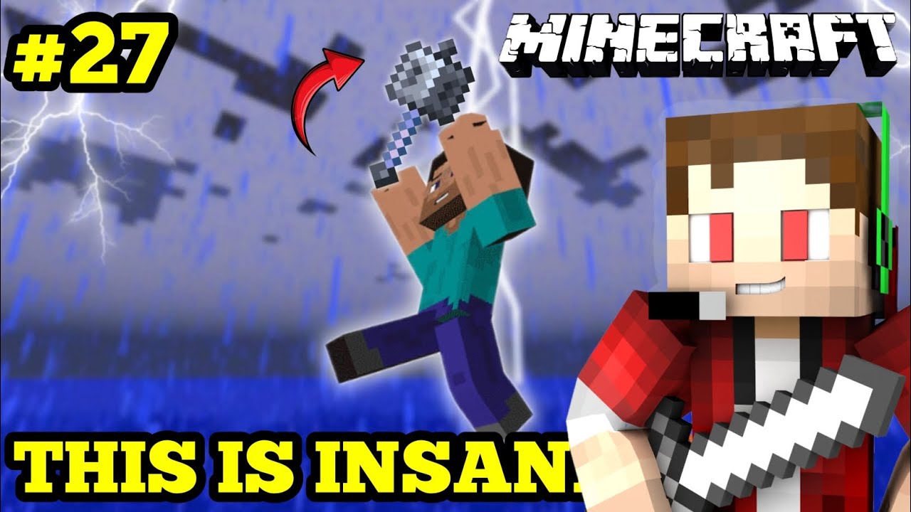 🤯I FOUND THE MOST POWERFULL WEAPON IN MINECRAFT || MINECRAFT SURVIVAL ...