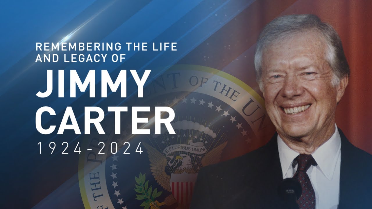 Former President Jimmy Carter dies at 100 - YouTube