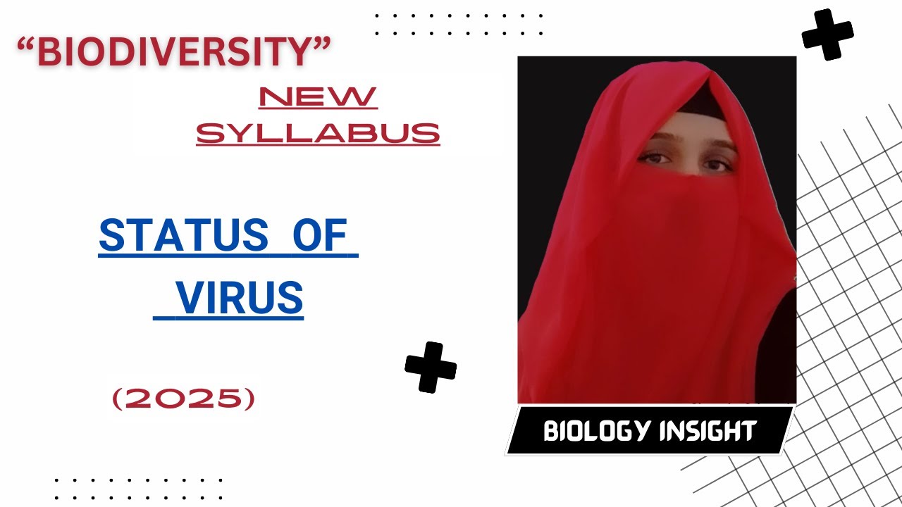 Biology | Status of virus in classification | class 9 | easily explain ...