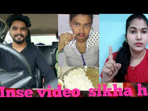 Mene video bna na inse sikha h | Mukbang challenge | @VickyKarma Rawat ...