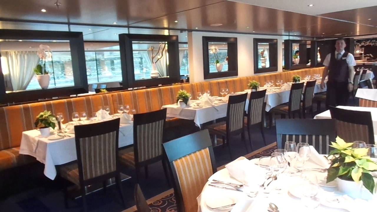 Enjoy the delicious food in the dining room of the Avalon Panorama ...