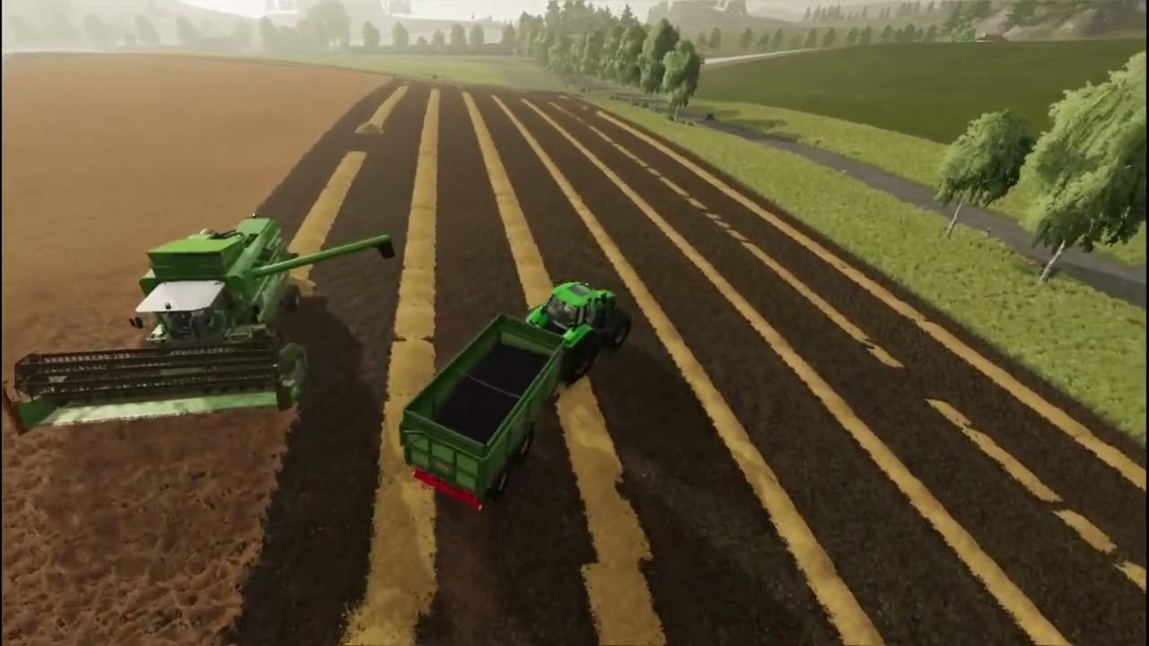 Farming Simulator 22 AutoDrive - Unload Combine Issue - YouTube
