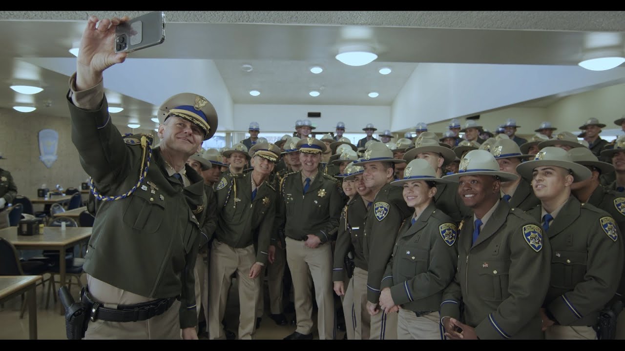 CTC IV-23 Cadet Graduation Ceremony - California Highway Patrol - YouTube