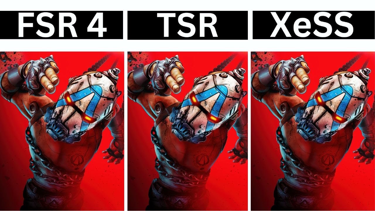 Borderlands 4 | FSR 4 Vs TSR Vs XeSS Quality Upscaling Benchmark - YouTube