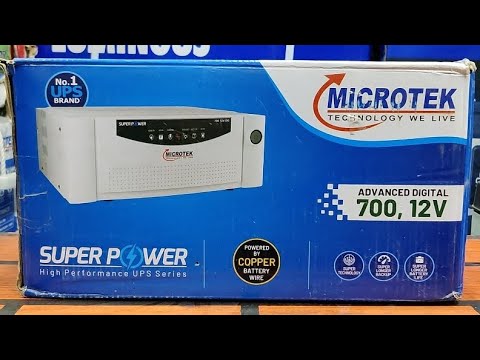 MICROTEK SUPER POWER 700-12V UPS | 3 YEARS WARRANTY | COPPER WIRE ...