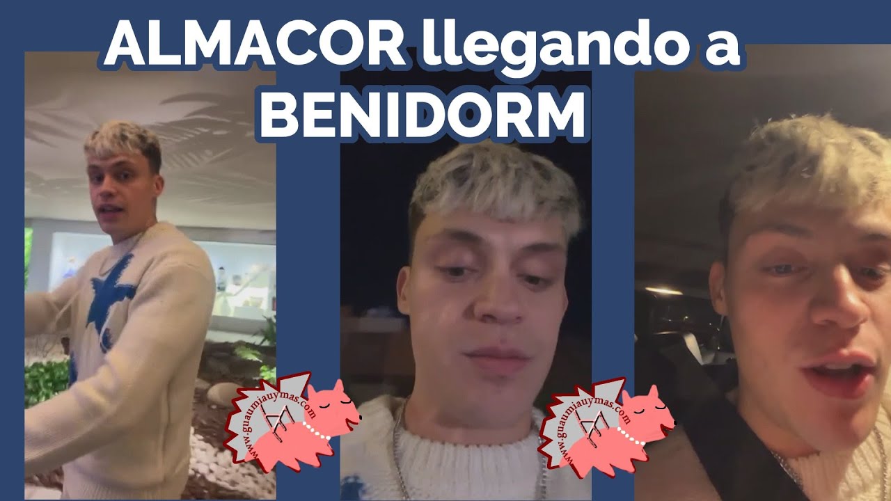 ALMÁCOR llegando a BENIDORM para su candidatura con BRILLOS PLATINO en ...