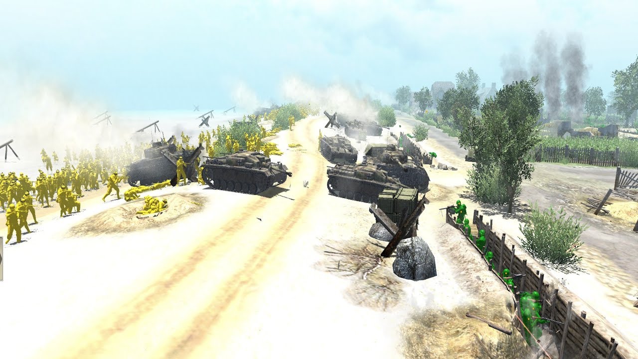 The Yellow invasion of greenland: Army men world at war S3 Ep 16 - YouTube