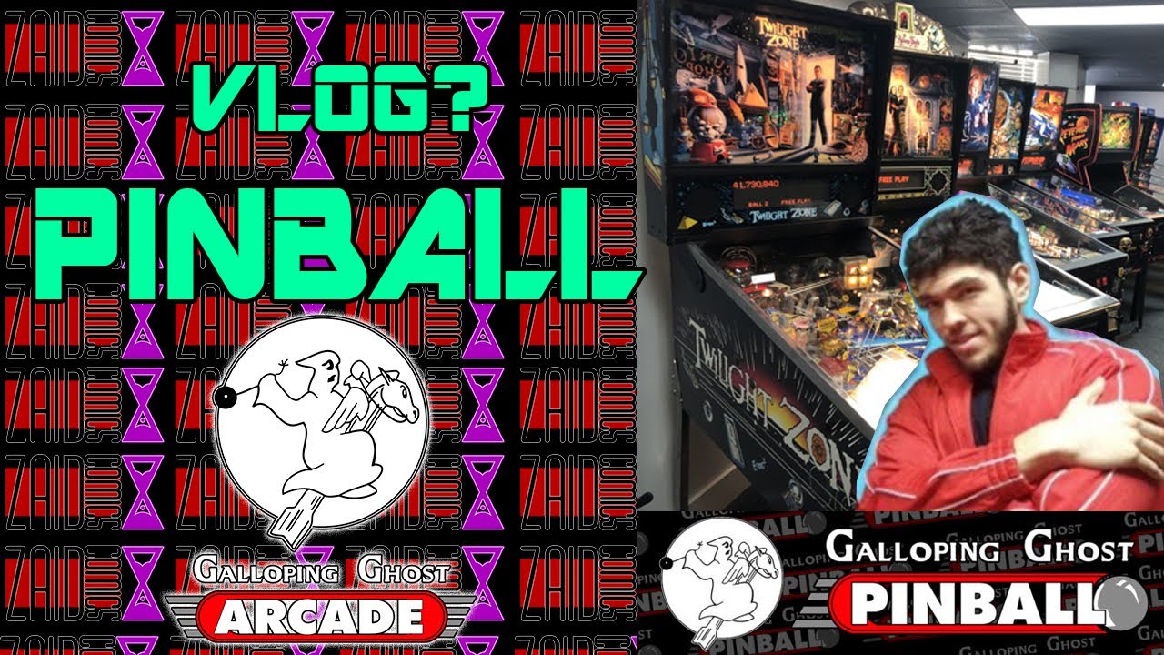 PINBALL at The GALLOPING GHOST - YouTube