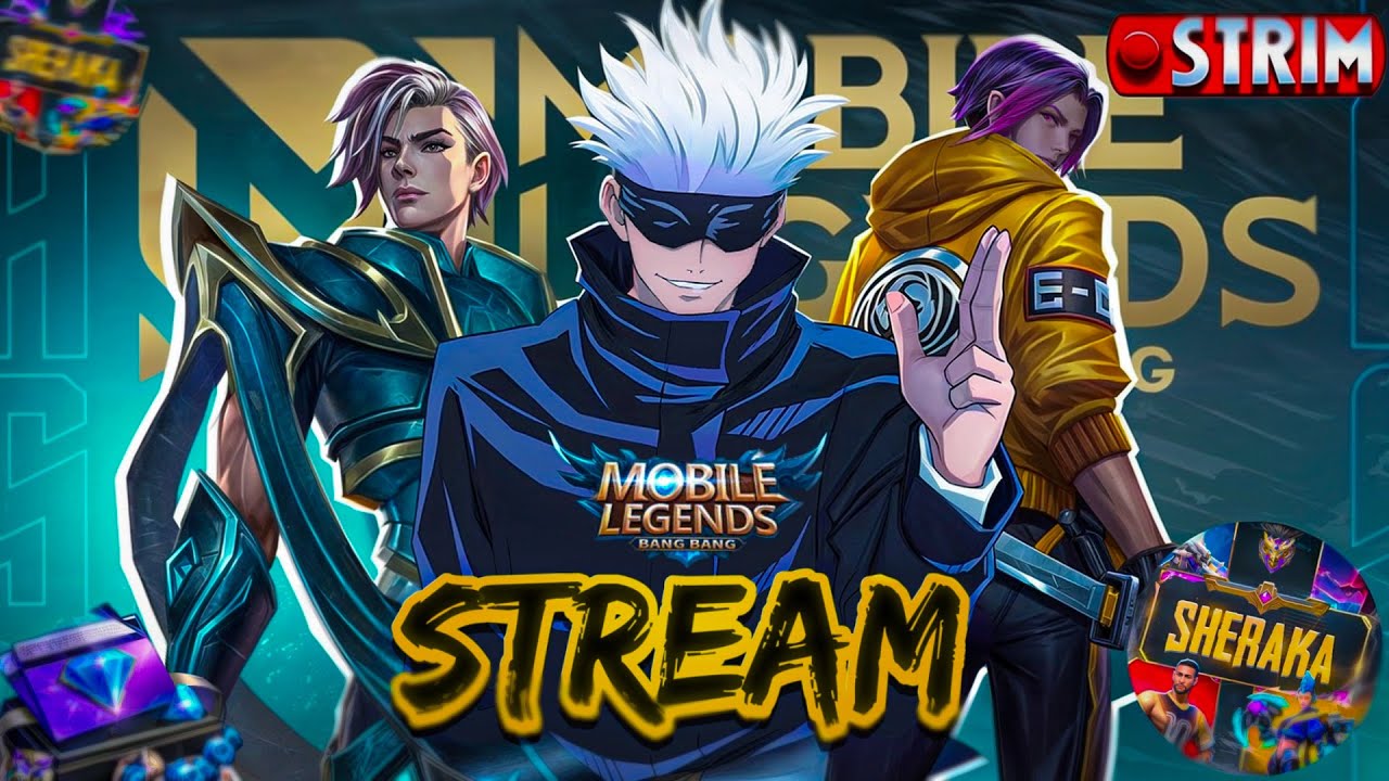 MOBILE LEGENDS STREAM | 1 LIKE = 1 KILL | SHERAKA GAMEPLAY | COMEBACK ...