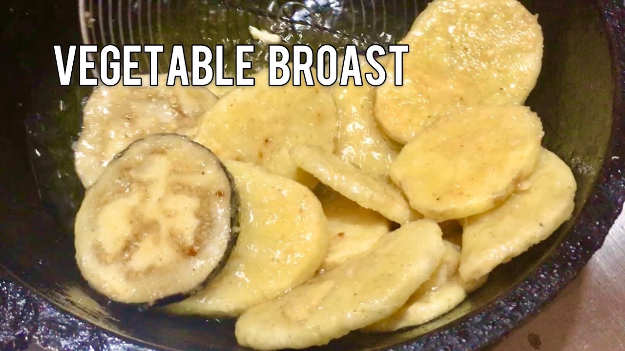 VEG BROAST BURGER | EASY VEGITABLE BROAST RECIPE | VARIETY VEGITABLE ...