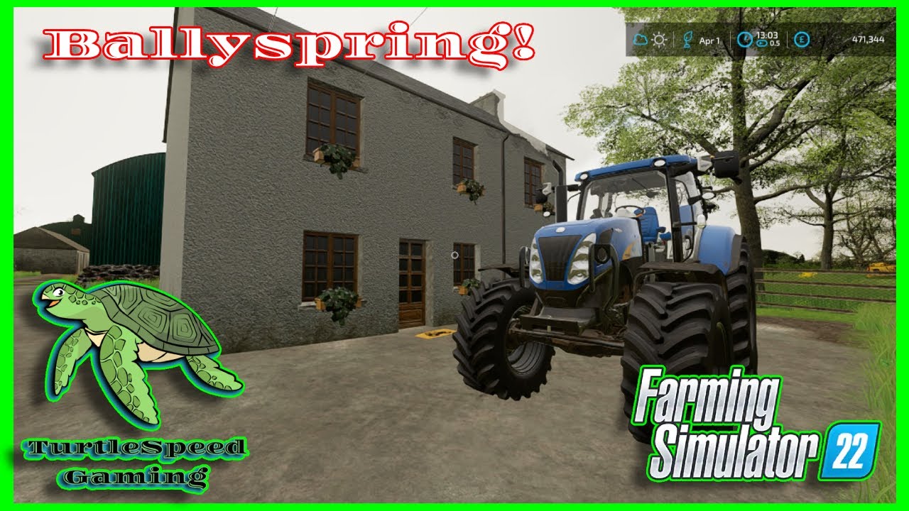 I BOUGHT A FARM ON BALLYSPRING. FARMING SIMULATOR 22. - YouTube