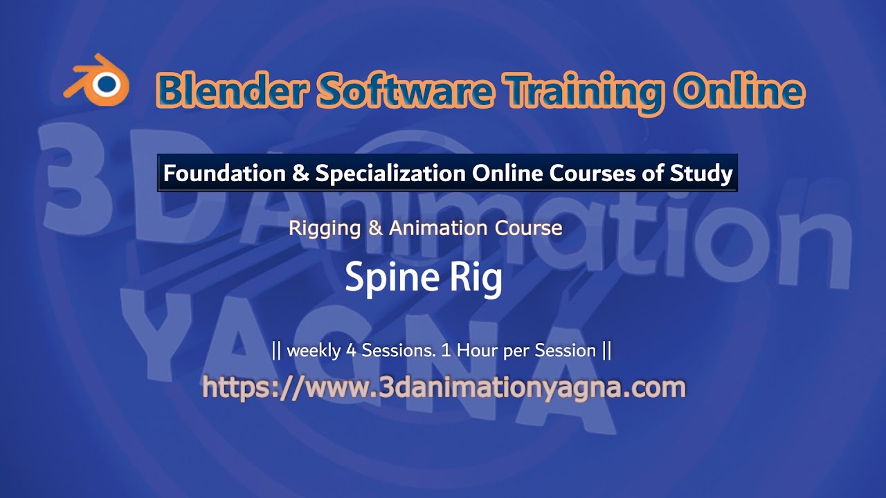 Session 01 : Blender 3D Spine Rig - YouTube