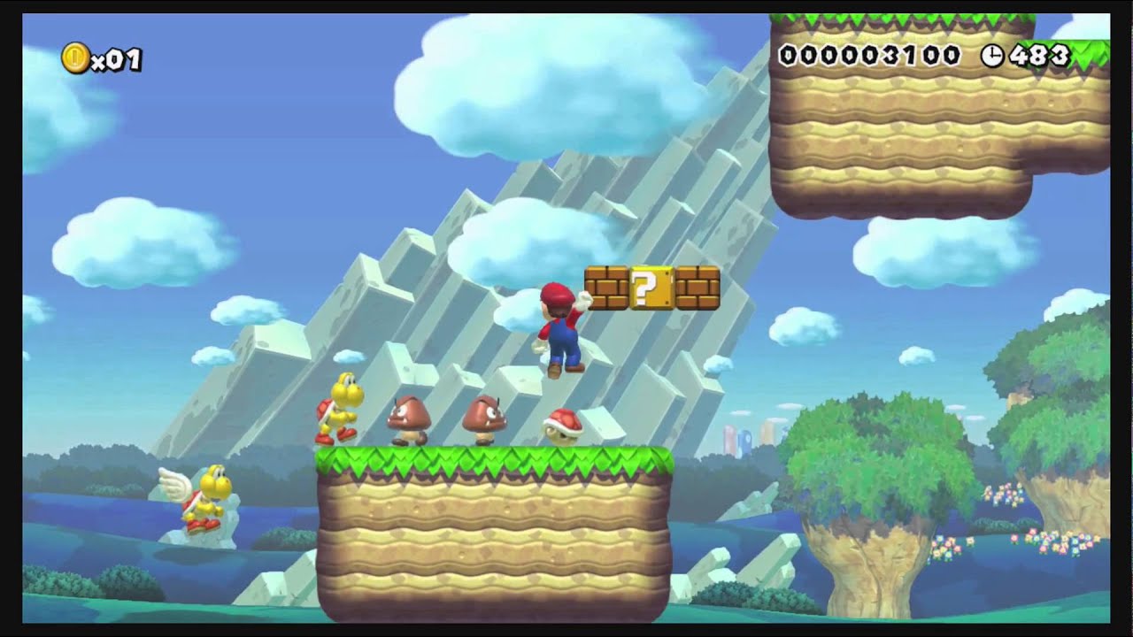 Super Mario Maker (WiiU) - Floating Islands[clearrate 7,08%] - 1080p ...