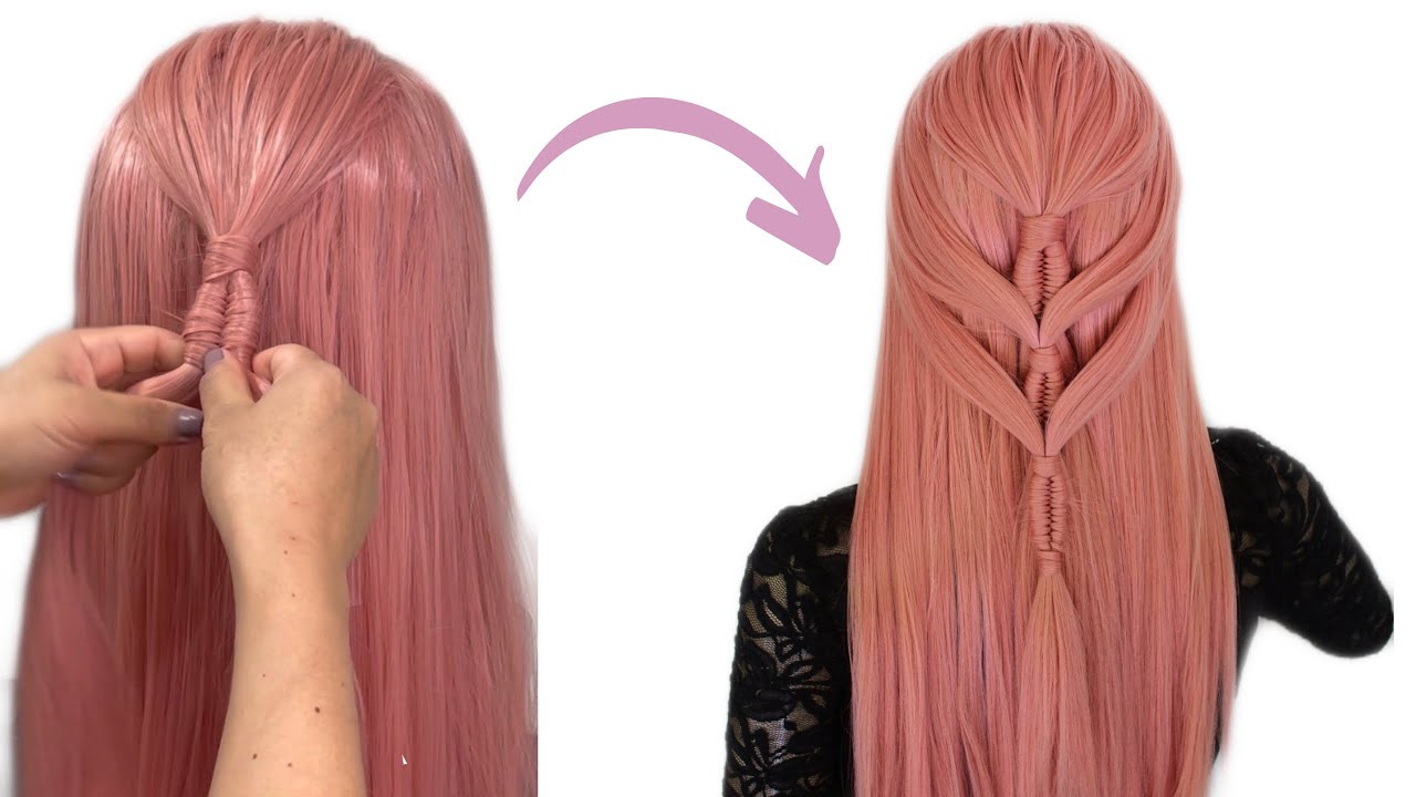 Super easy BUBBLE INFINITY BRAID || - YouTube