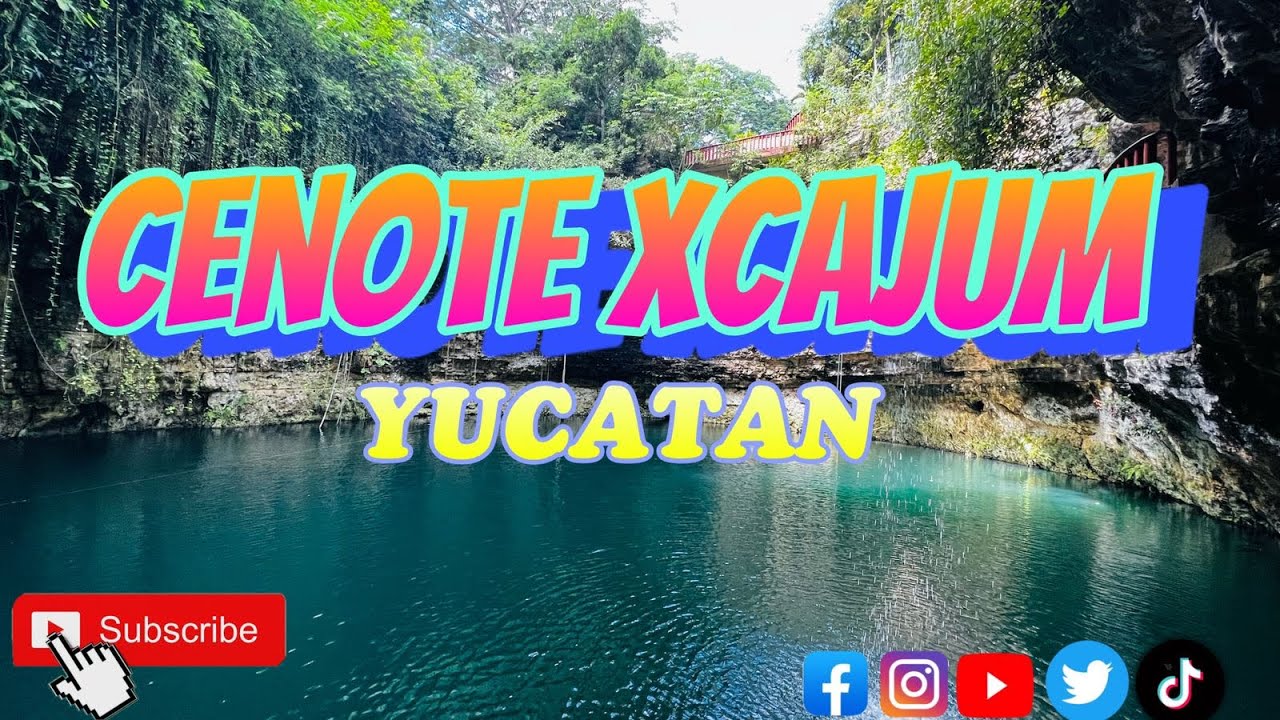 🛑YUCATÁN ⭐️ CENOTE XCAJUM ⛰ PRECIOS ? 😱 VALE LA PENA 😬 TIPS Y ...