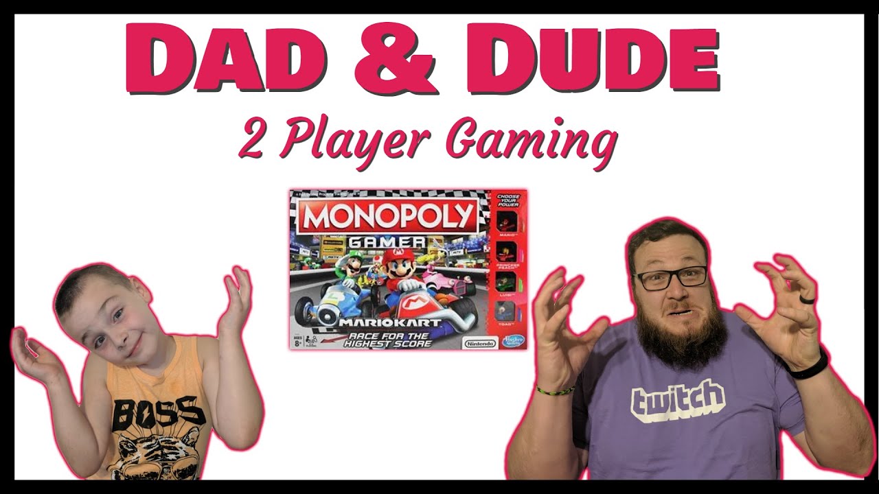 Dad & Dude | Monopoly Gamer: Mario Kart | Board Game | Play Through ...