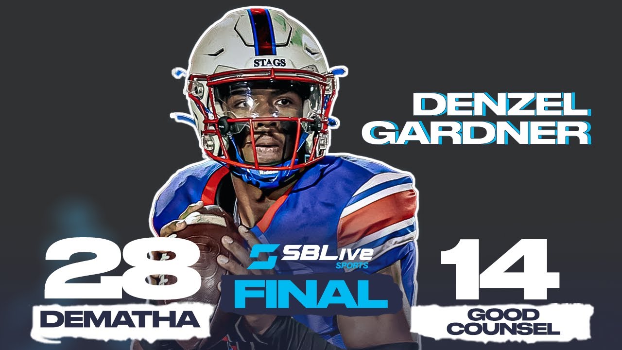 DEMATHA IS ON TOP HEADING INTO PLAYOFFS AFTER 28-14 WIN OVER GOOD ...