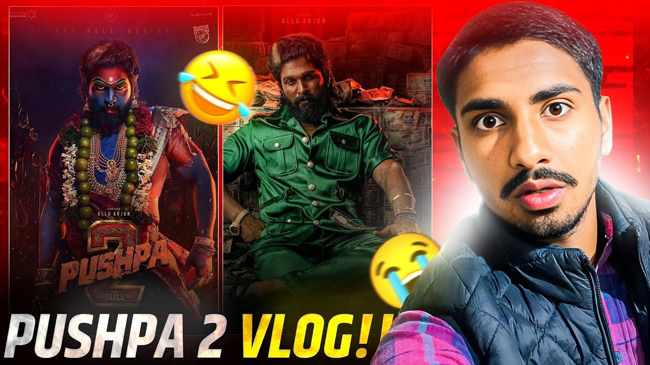 Pushpa 2 With Friends 🎥|Review😱#vlog - YouTube