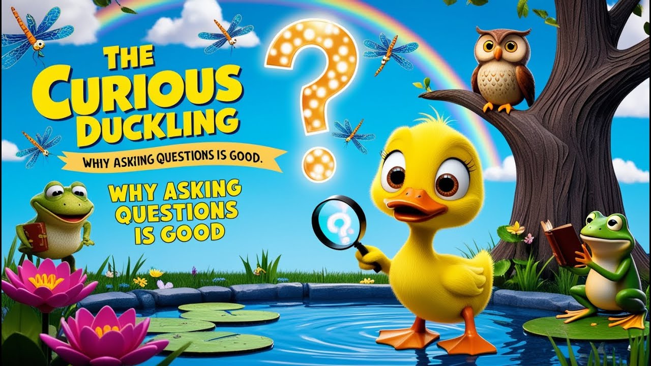 The Curious Duckling: Why Asking Questions is Good - A Moral Story for ...