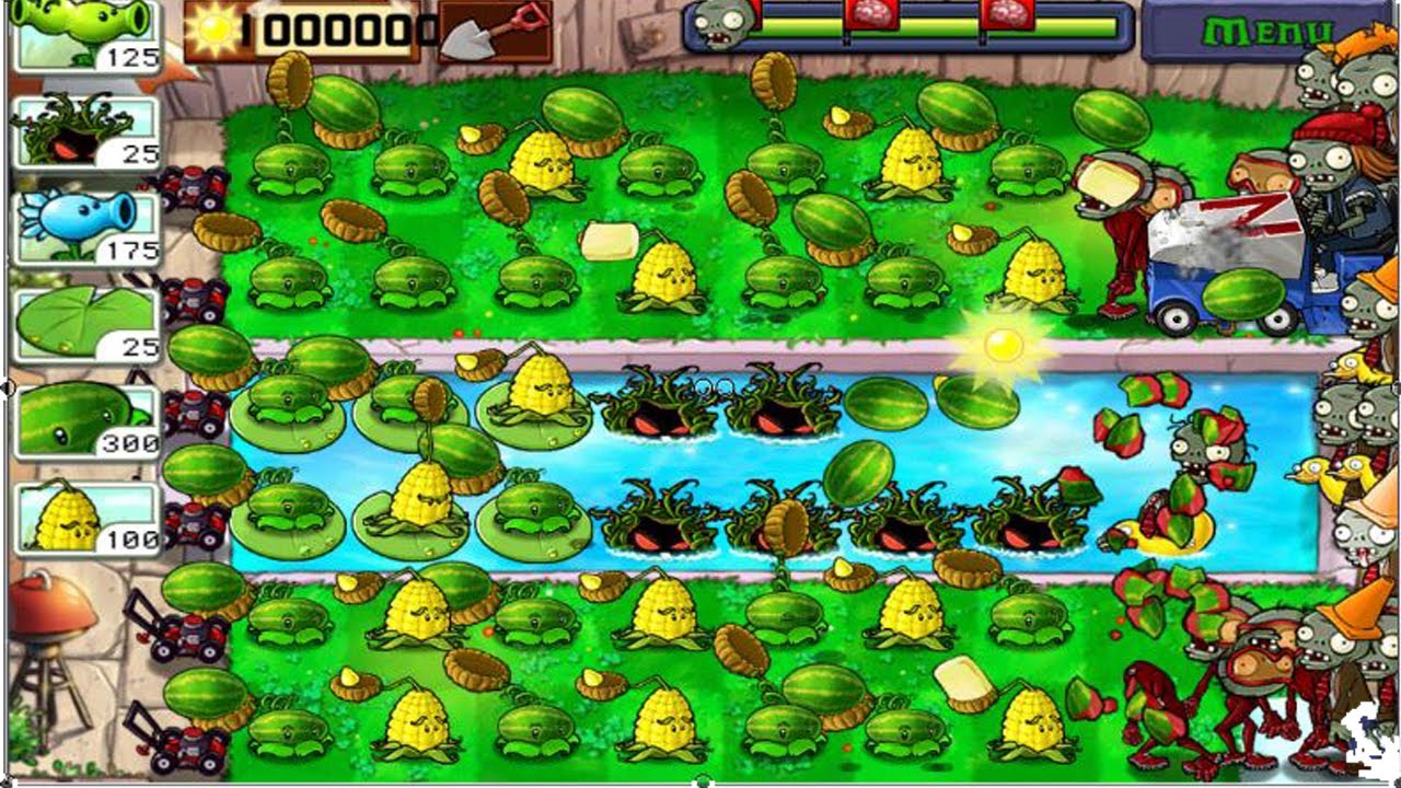 Plants vs Zombies - All Plants vs Zombies #17 - YouTube