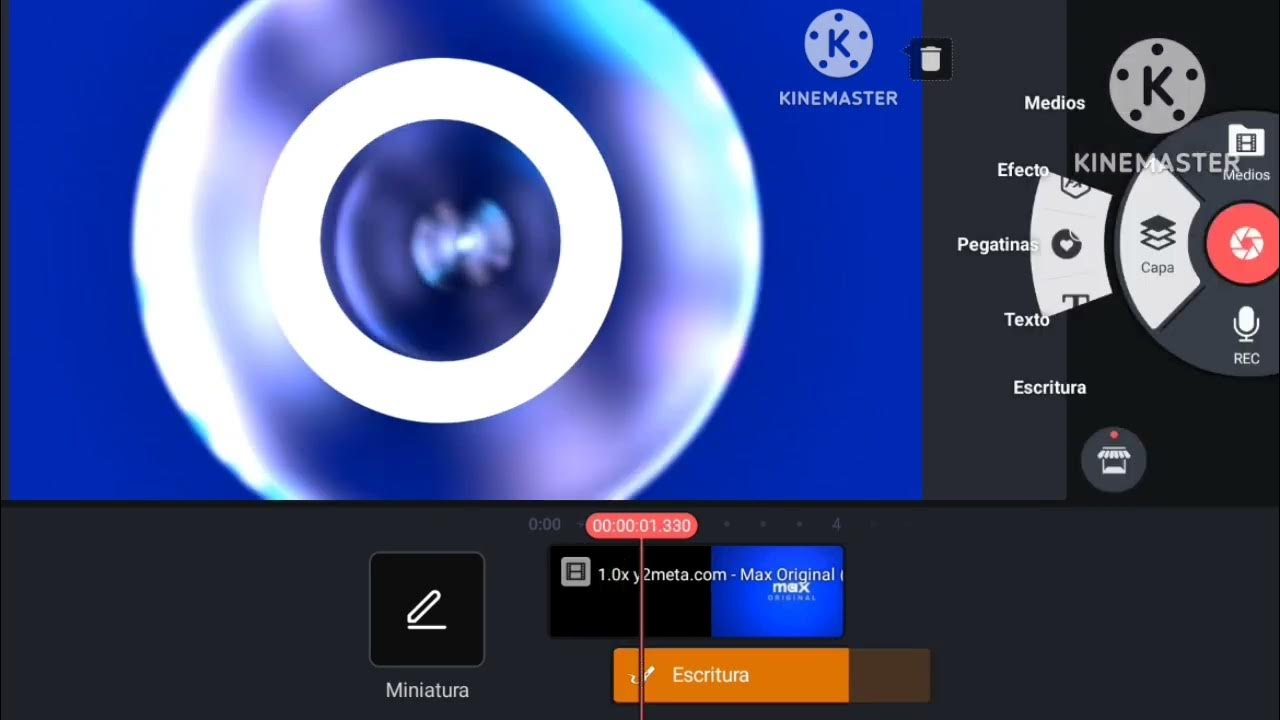 max original logo remake 2023 speedrun KineMaster - YouTube