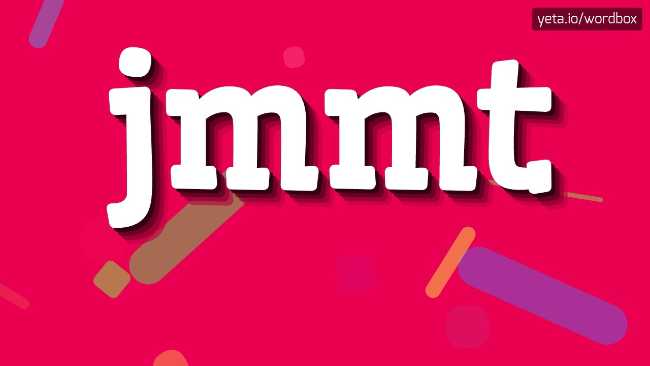 JMMT - HOW TO PRONOUNCE IT!? - YouTube