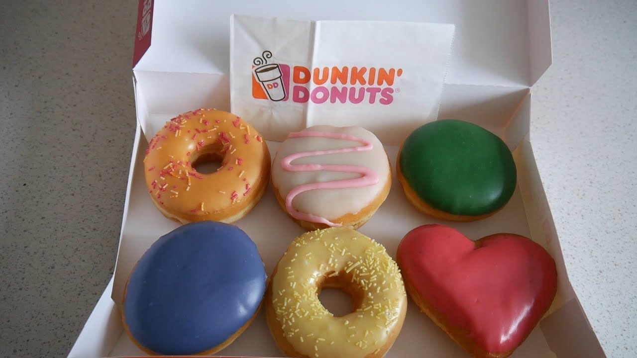 Asmr Eating Sounds Dunkin Donuts Taste Test Fruity Flavors Youtube