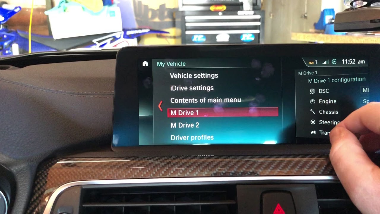 2018 2018 BMW M3 iDrive touchscreen - YouTube