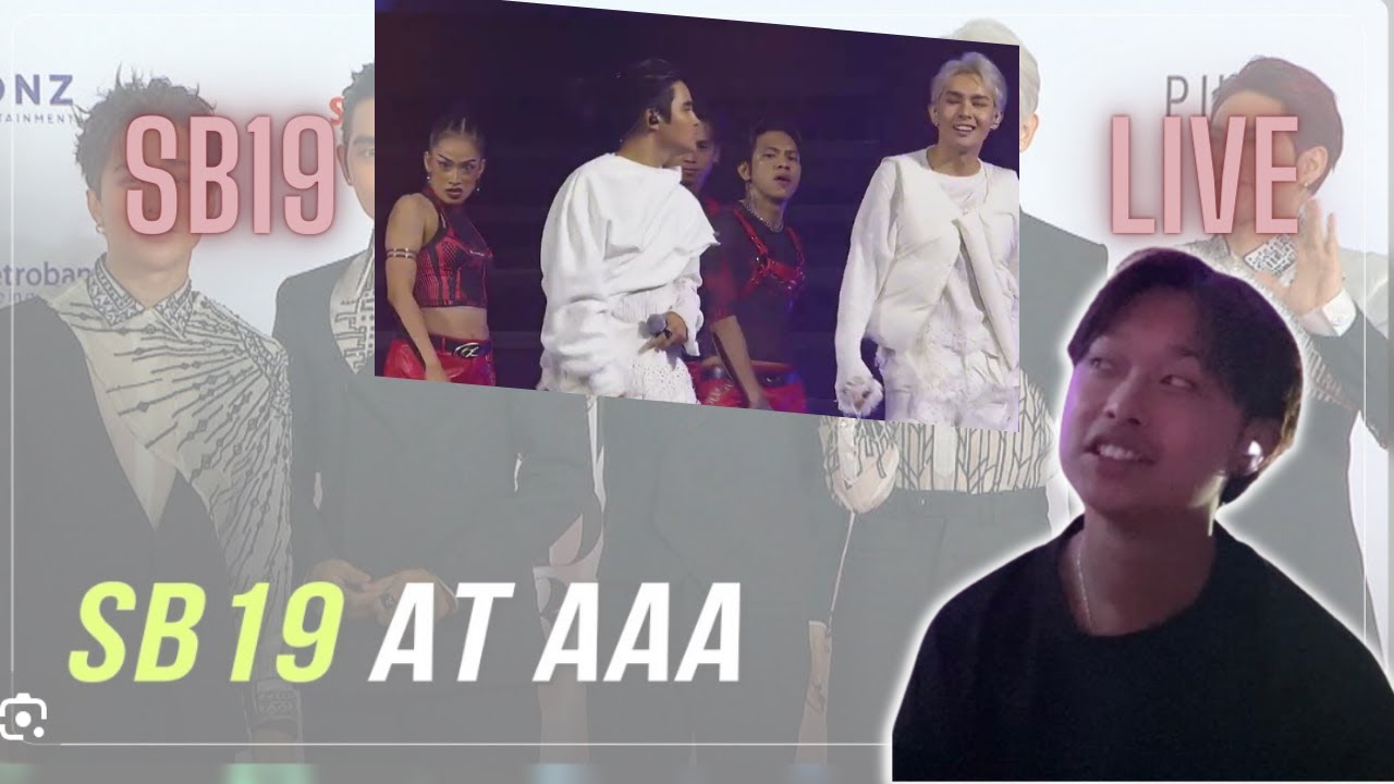 [REACTION] SB19 AAA Special Stage Performance | Oscar Tuyen - YouTube