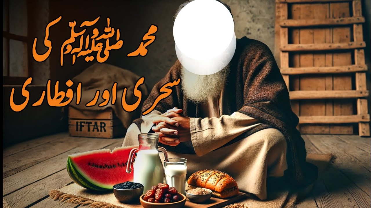 Muhammad SAW ki Sehr O Iftari | Muhammad SAW Roza Kese Guzarte they ...