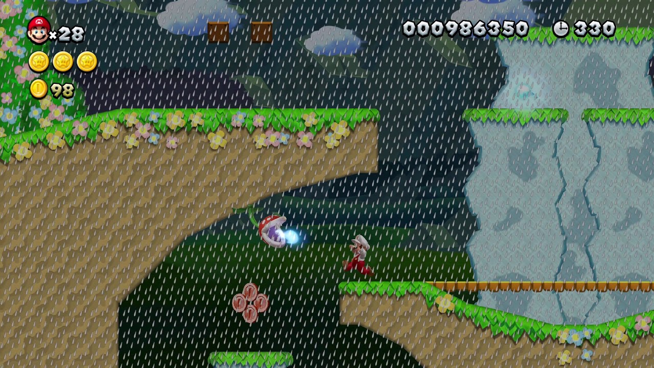 Shivering with Piranha Plants - Other Super Mario Bros. U [CANCELLED ...