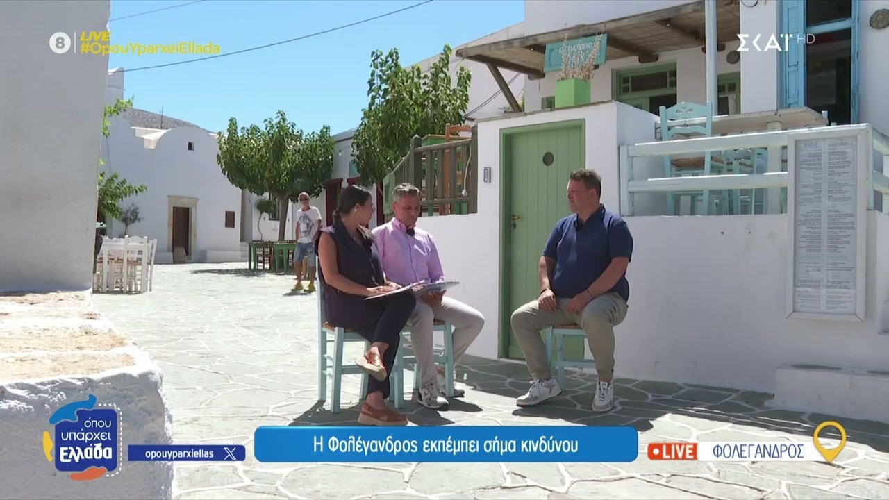 Τα προβλήματα στη Φολέγανδρο, από την υγεία στην ακτοπλοϊκή σύνδεση και ...