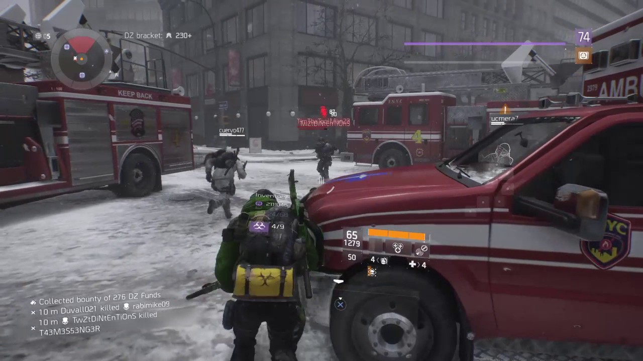 The Division Solo play. This lobby was lit - YouTube