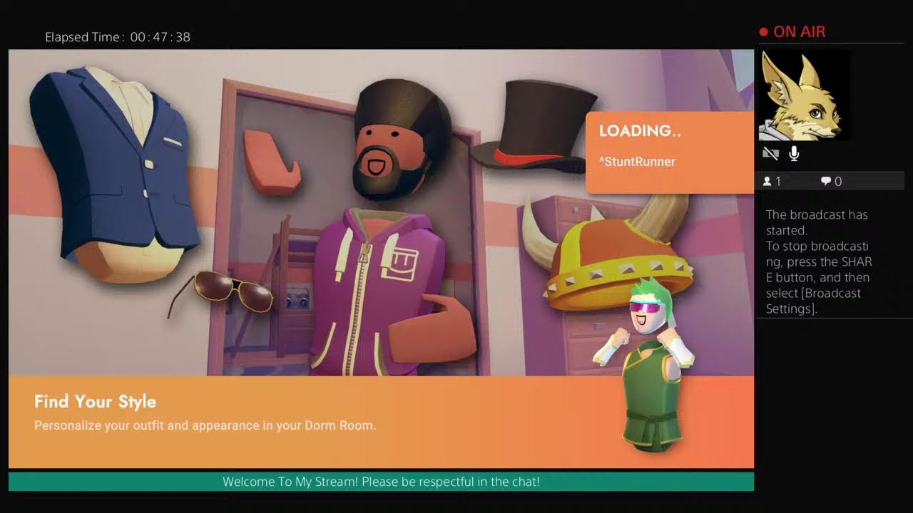 Rec Room - Streaming until I get S+ Hair in Stunt Runner - YouTube