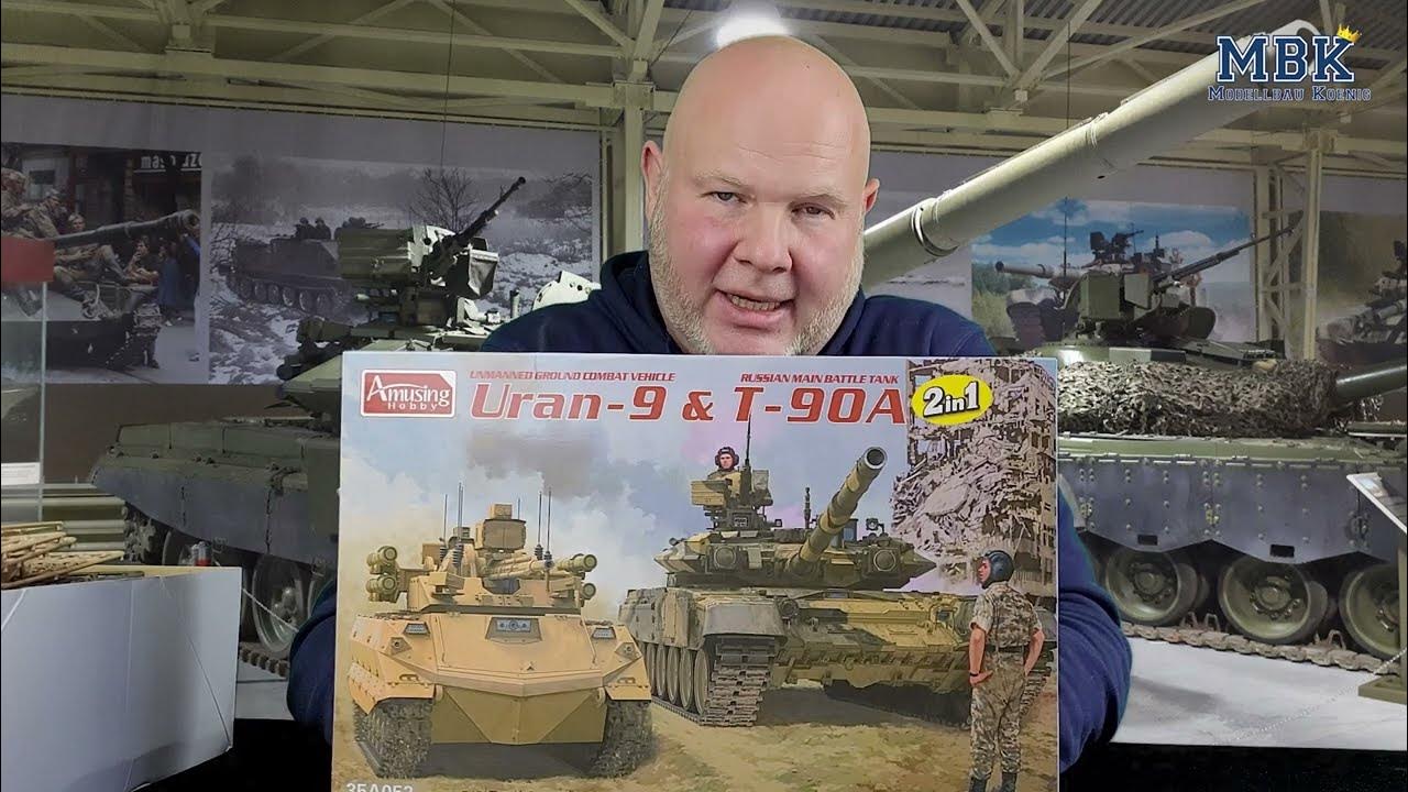 MBK packt aus #713 - 1:35 Uran-9 & T-90A (Amusing Hobby 35A053) - YouTube